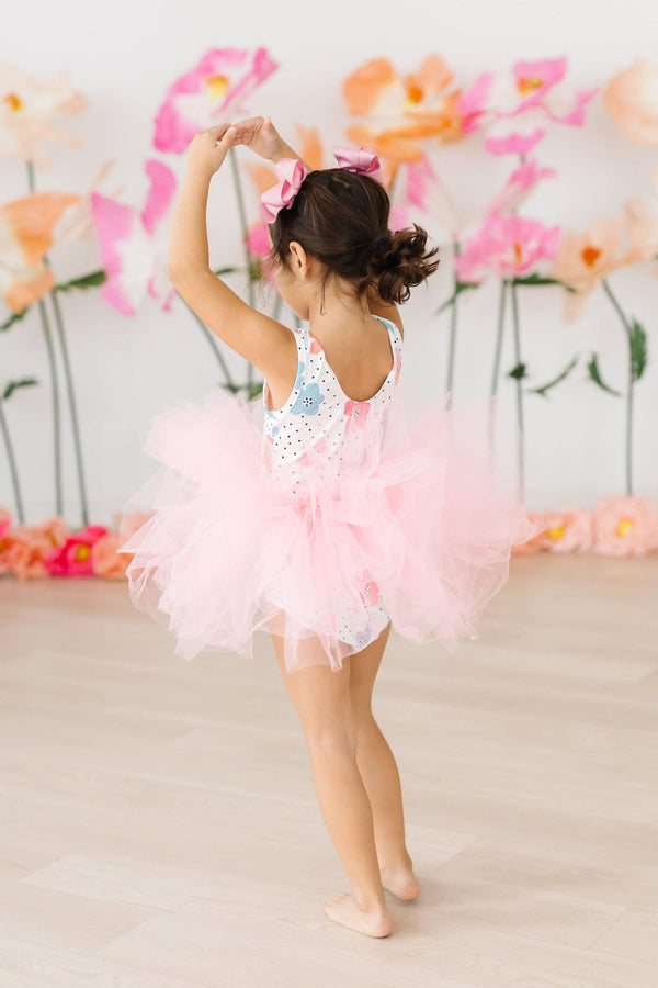 Dots & Daisies Tank Tutu Leotard | Mila & Rose